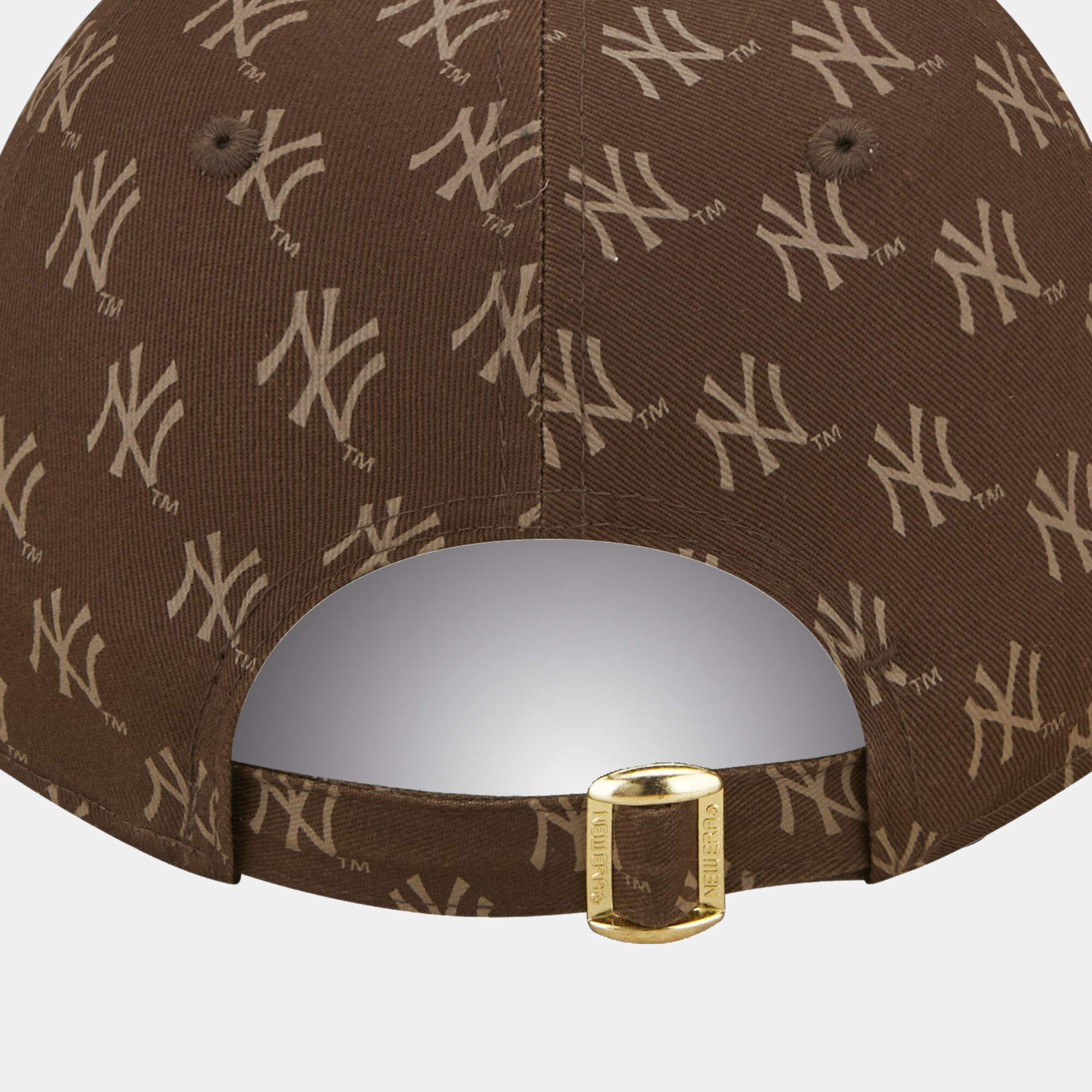 Men's Monogram 9FORTY New York Yankees Cap Brown New Era in Men's Monogram 9FORTY New York Yankees Cap Brown New Era in
